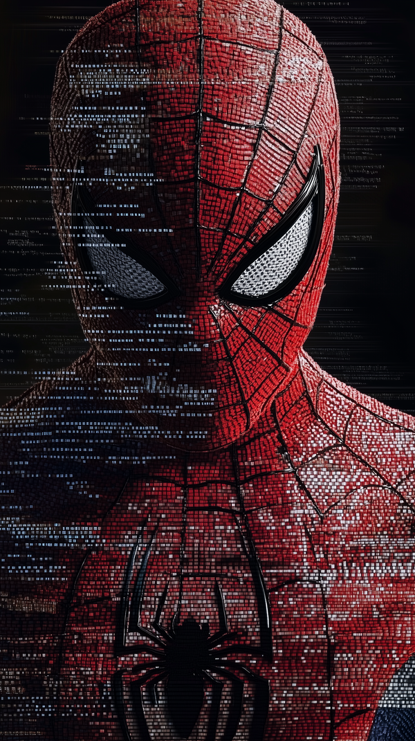 Glitch Spider-Man – Premier Canvas TT